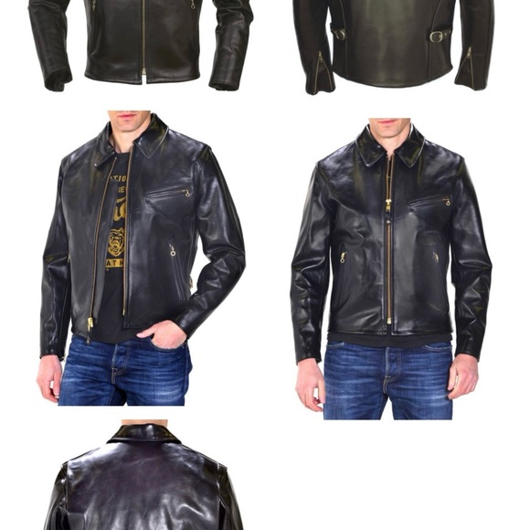 Schott NYC | Jackets & Coats | Schott Mens 689h Horsehide Black ...